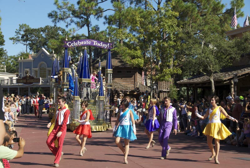 Disney Parade editorial image. Image of bright, parade - 28393435