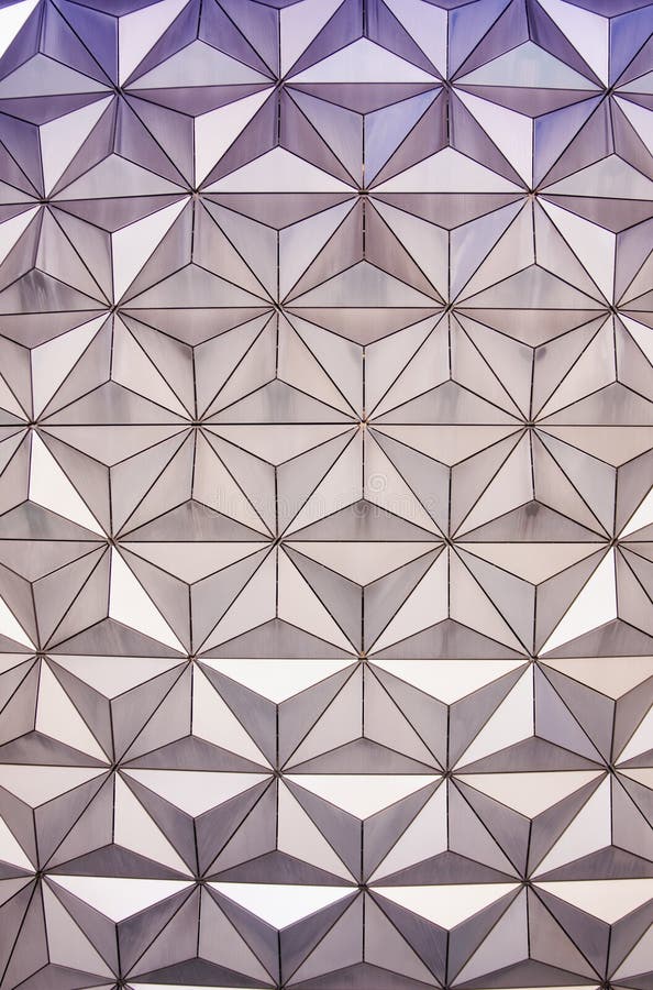 Abstract Geodesic Triangle Pattern Stock Photo - Image of geodesic ...