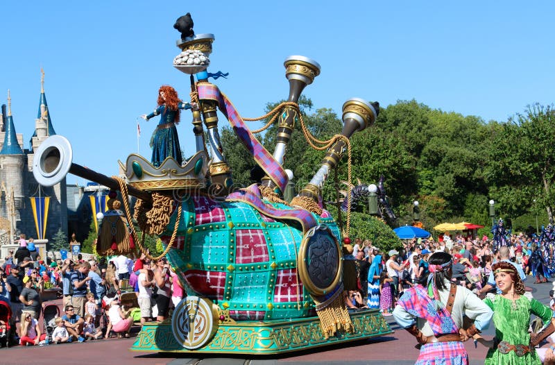 Disney S Merida at Magic Kingdom. Editorial Photo - Image of kingdom ...