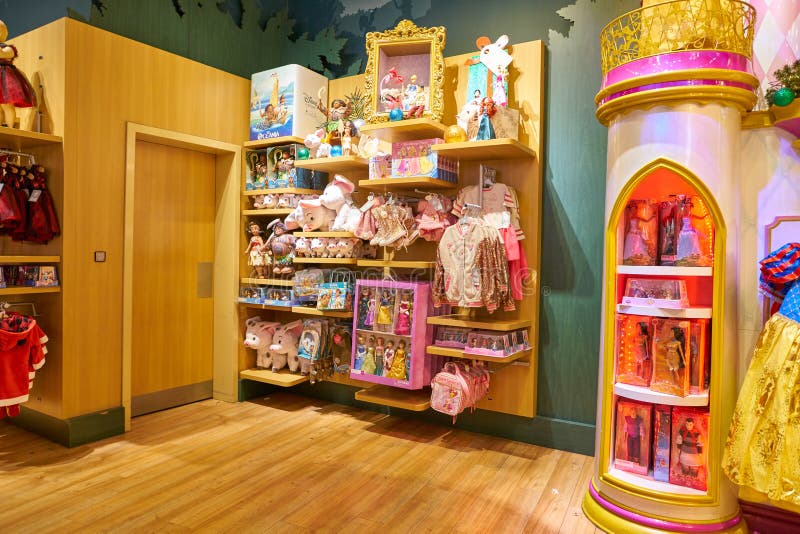 Disney Store editorial stock image. Image of toys, entertainment ...