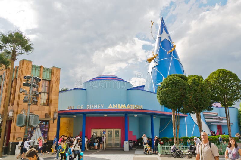 Roy E. Disney Animation Building Disney Studios Editorial Image - Image ...