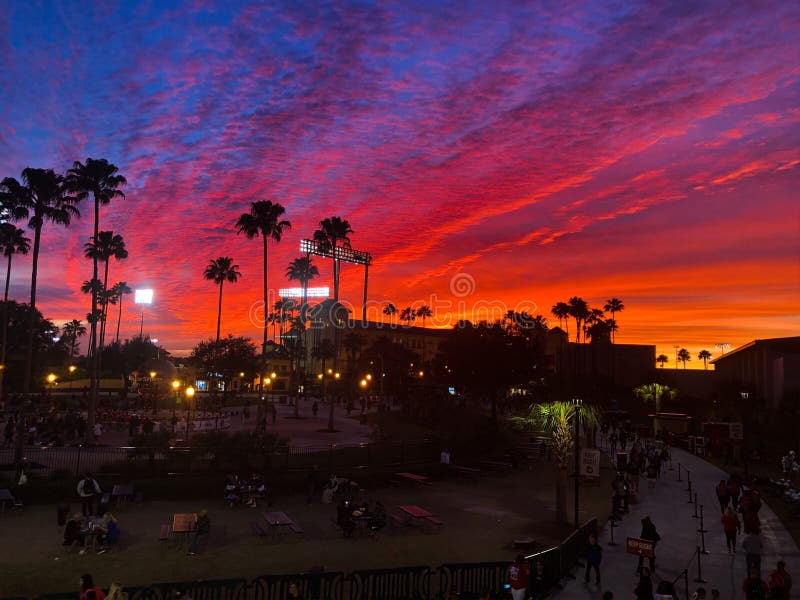Disney sunset editorial photography. Image of views - 173098617
