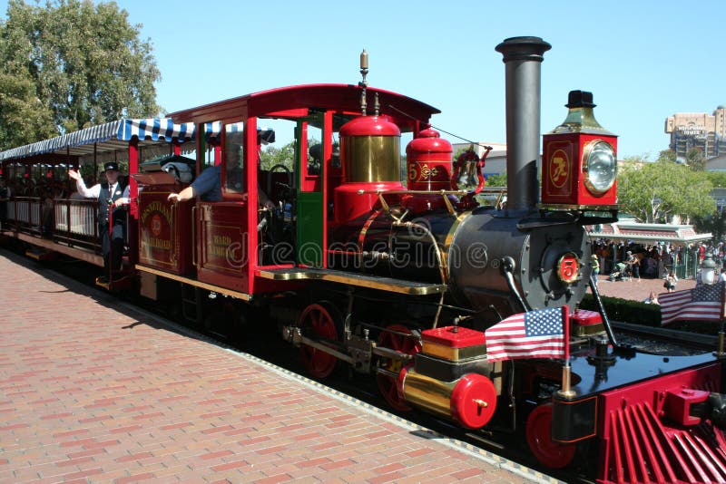 Disney Train editorial image. Image of engine, editorial - 27971170