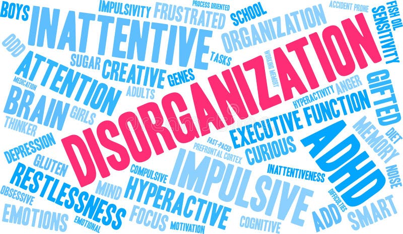 Disorganization Adhd Stock Illustrations – 911 Disorganization Adhd ...