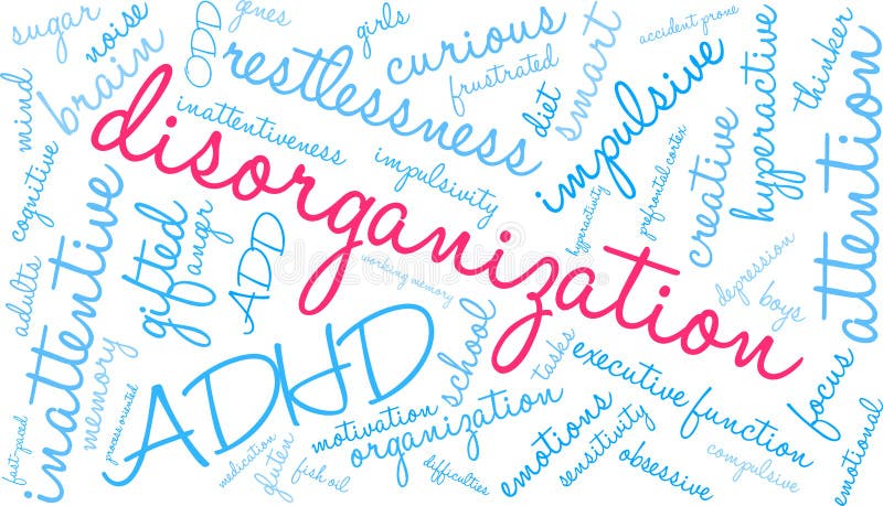 Disorganization Adhd Stock Illustrations – 911 Disorganization Adhd ...