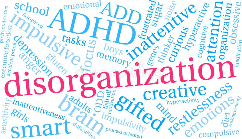 Disorganization Adhd Stock Illustrations – 911 Disorganization Adhd ...