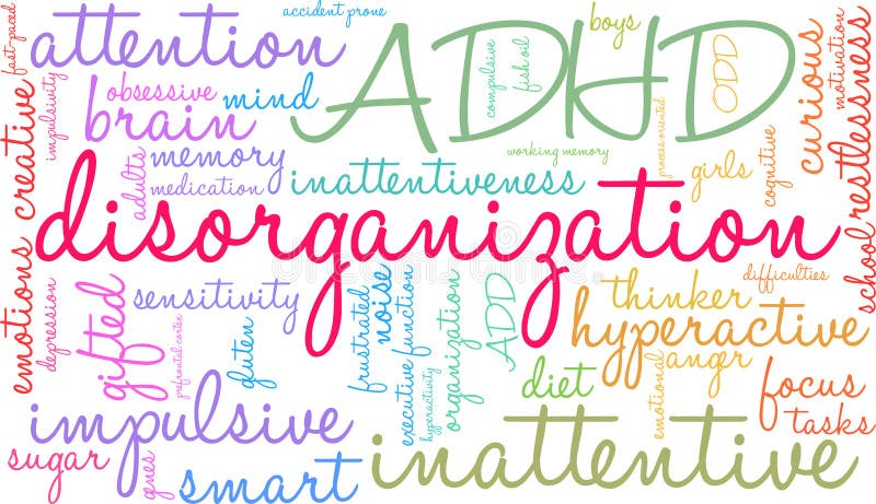 Disorganization Adhd Stock Illustrations – 911 Disorganization Adhd ...