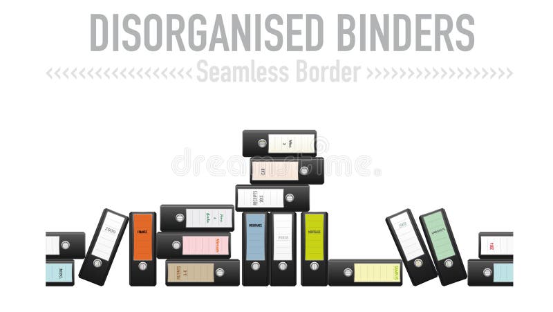 Disorganized Binder Stock Illustrations – 31 Disorganized Binder Stock Illustrations, Vectors ...