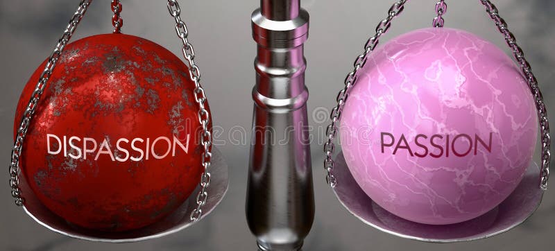 Dispassion or Passion - Weighing Two Choices, Available Options Stock ...