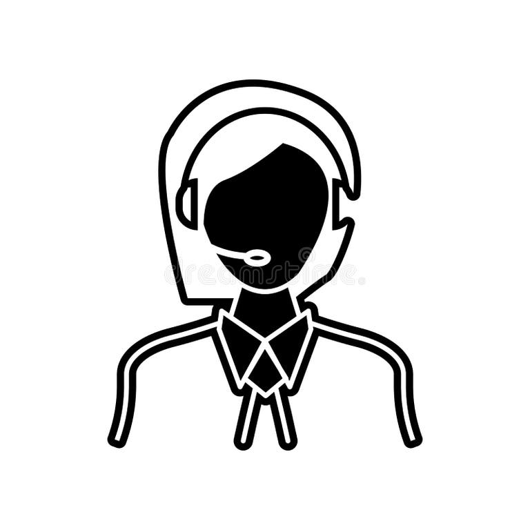 Dispatcher Icon. Element of Proffecions for Mobile Concept and Web Apps ...