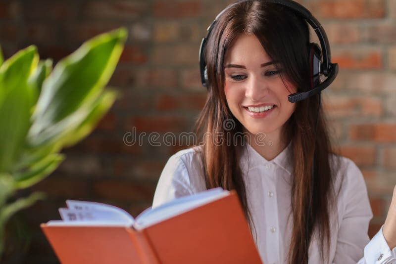 Dispatcher stock photo. Image of dispatcher, book, cheerful - 98383812