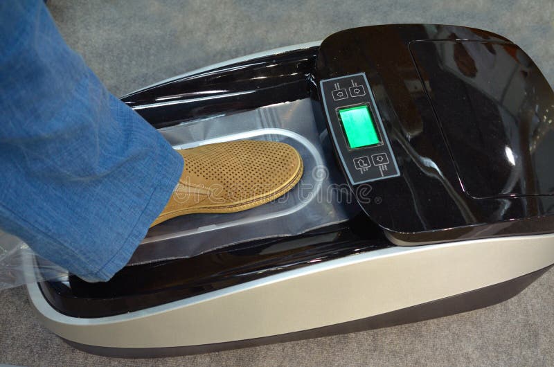 Dispenser for Automatic Donning of Shoe Covers in a Medical Facility ...
