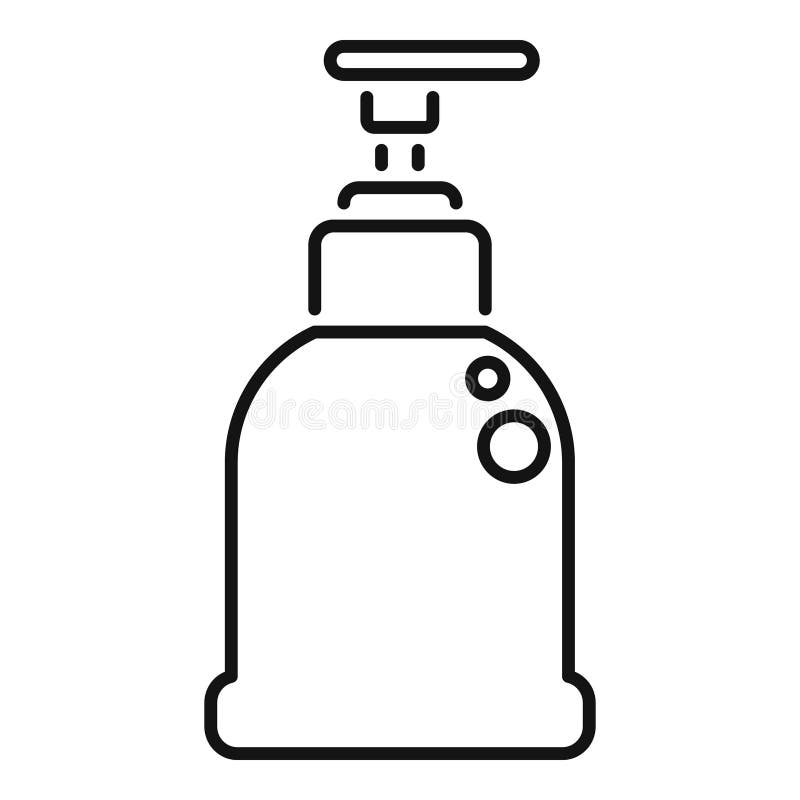 Dispenser Bottle for Liquid Soap or Shampoo Dispensing Liquid Stock ...