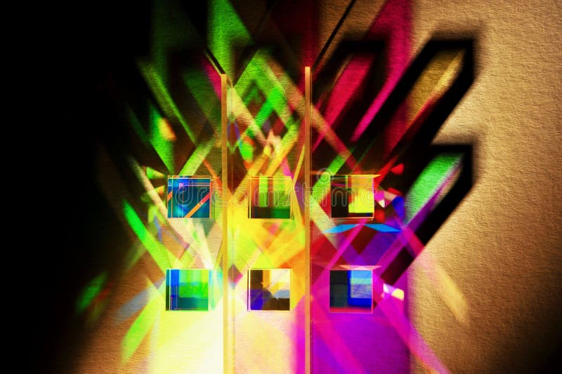 Dispersion of Artificial Light through Acrylic Stripe Mixed with ...