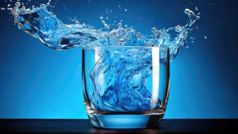 Dispersion powder in water stock illustration. Illustration of clarity ...