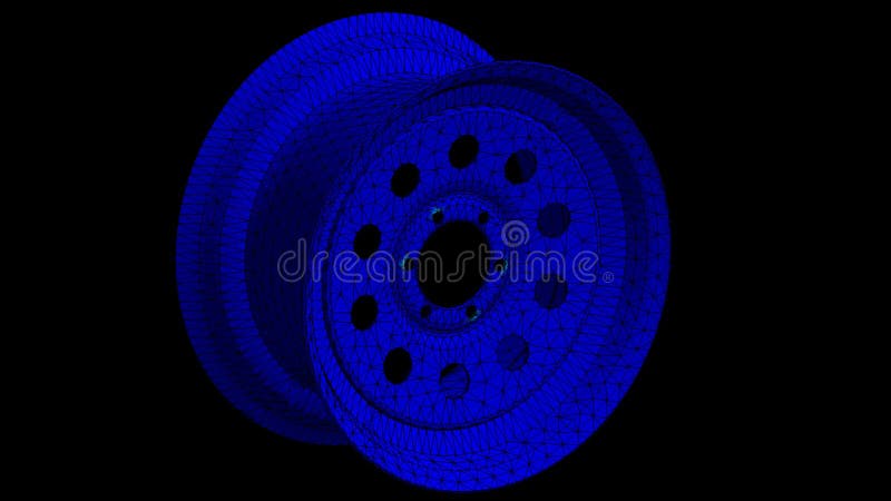 Mechanic Simulation Engineering - Displacement Analysis of Wheel Under ...