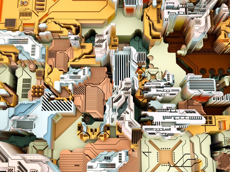 Displacement Technology stock illustration. Illustration of abstract ...