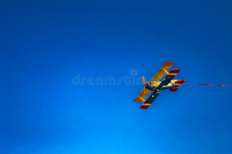 Display of Aircraft Models from World War II and World War I Stock ...