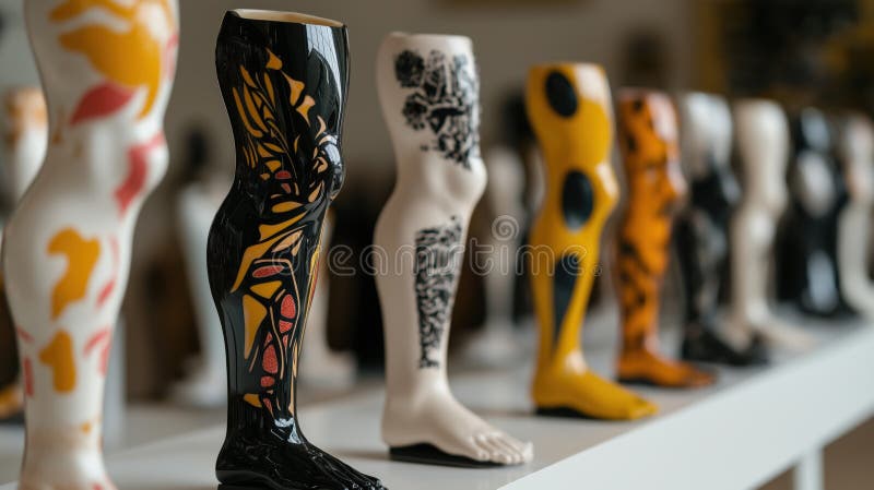 Artistic Prosthetic Limbs Exhibition Stock Illustrations – 1 Artistic ...