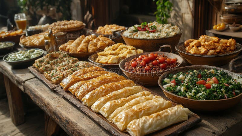Display of Assorted Pastries in a Bakery Showcasing Diverse Flavors and ...