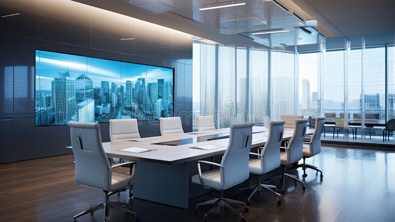 Conference Room Audio Visual Stock Illustrations – 236 Conference Room ...