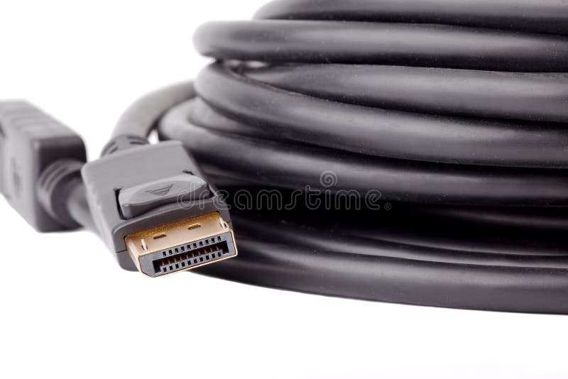 Display cable stock photo. Image of standard, macro, technology - 53039850