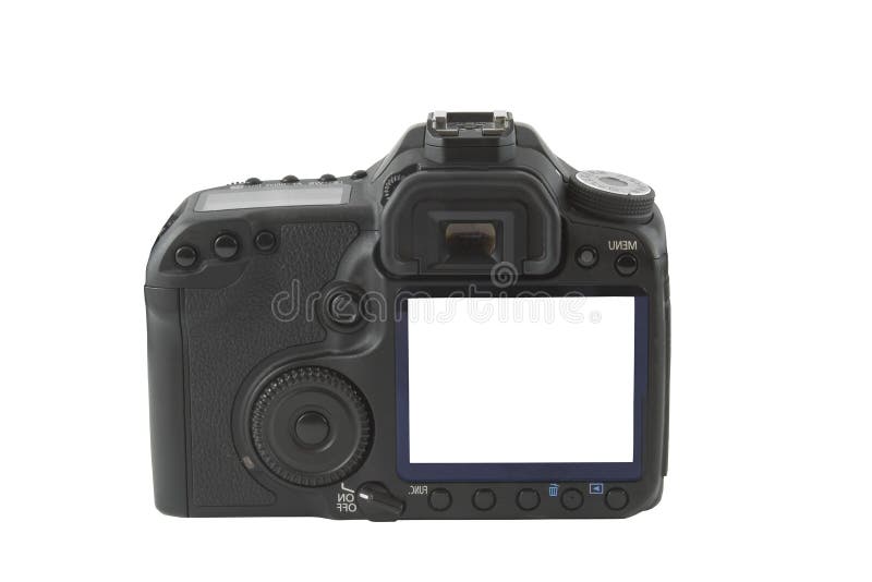 Camera Back Screen stock image. Image of electronic, view - 28384075