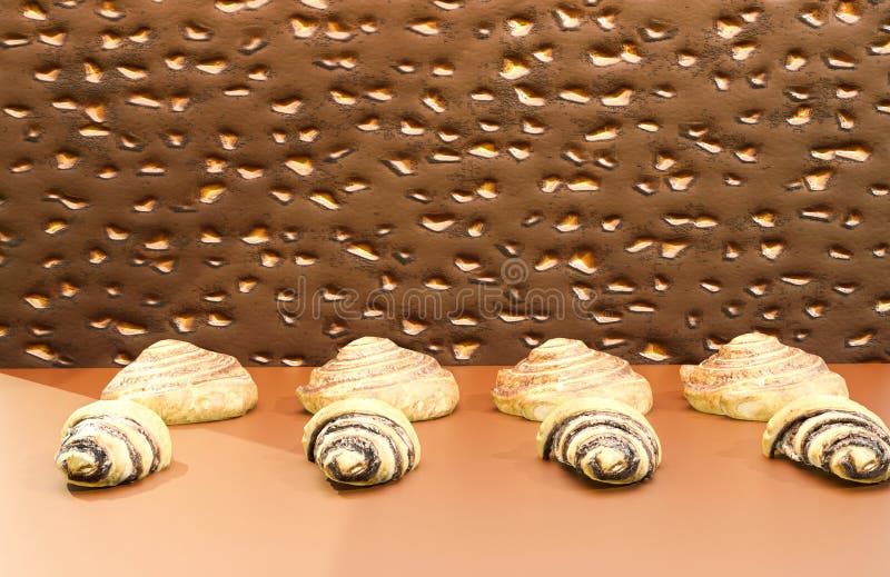 Display of Chocolate Cupcakes and Muffins with a Cookie Texture ...