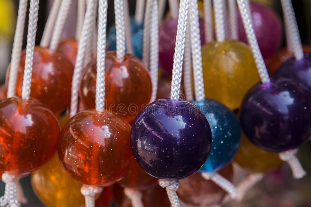 Display of Clackers stock photo. Image of balls, glittery - 51997852