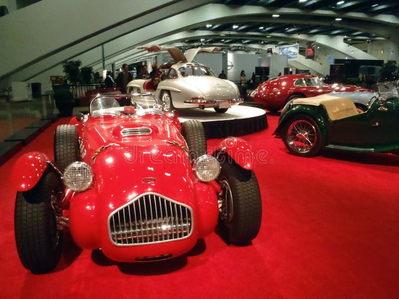 Display of Classic Cars at Auto Show Editorial Stock Image - Image of ...