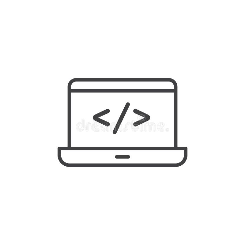 Display Code Icon Set. Computer Software Program Script Vector Symbol ... Display Code Icon Set. Computer Software Program Script Vector Symbol ...