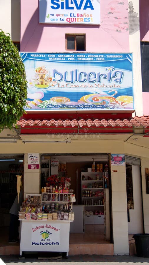 Display in Front of a Candy Store Editorial Stock Photo - Image of ...