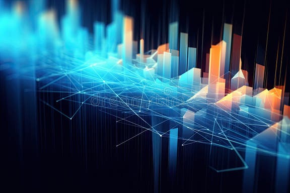 Display with data set stock illustration. Illustration of collection ...