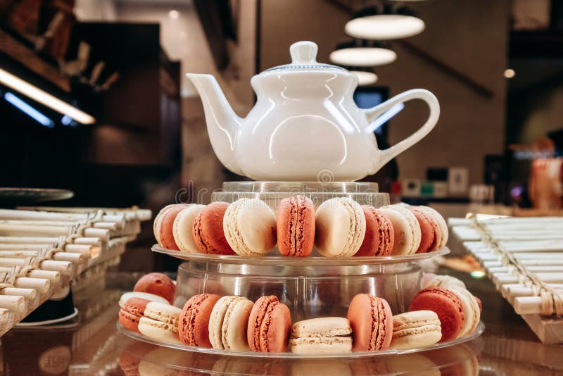 Display Delicious Macarons Teapot Stock Photos - Free & Royalty-Free ...