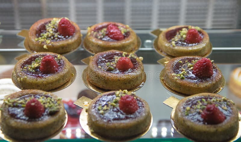 Display of Delicious Pastries Stock Image - Image of mignon, fresh ...