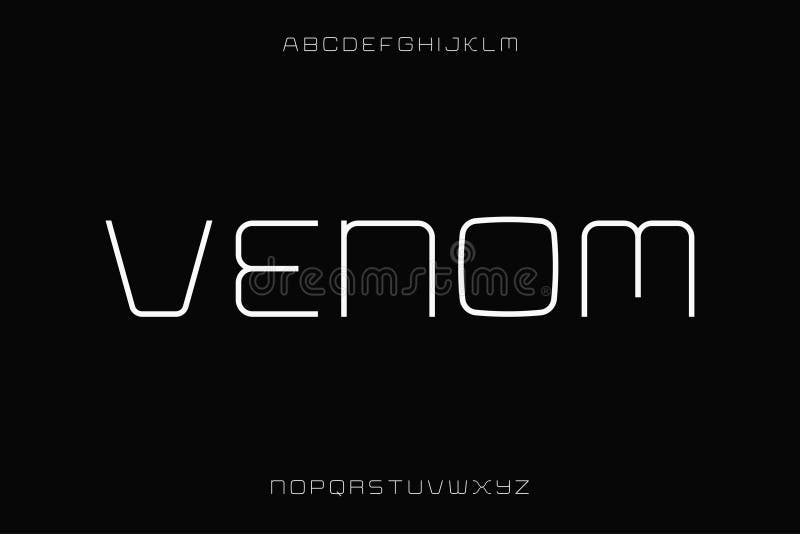 Display font vector design stock vector. Illustration of logotype ...