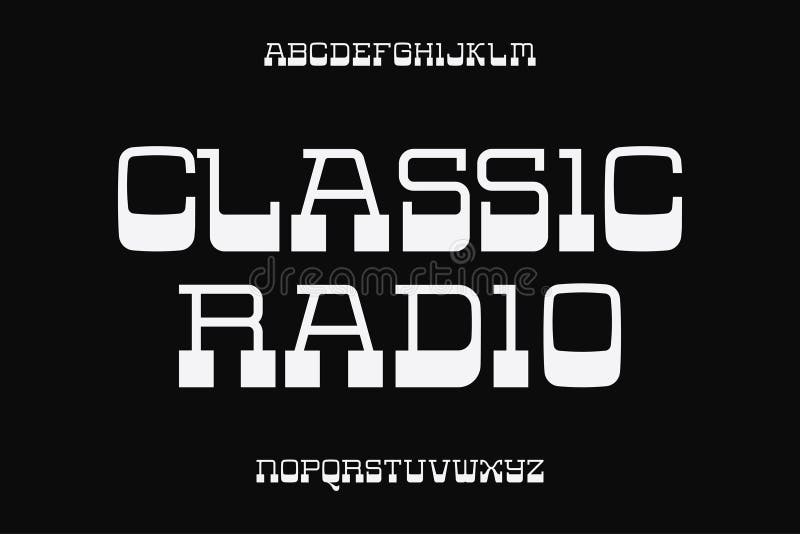 Display font vector design stock vector. Illustration of calligraphy ...