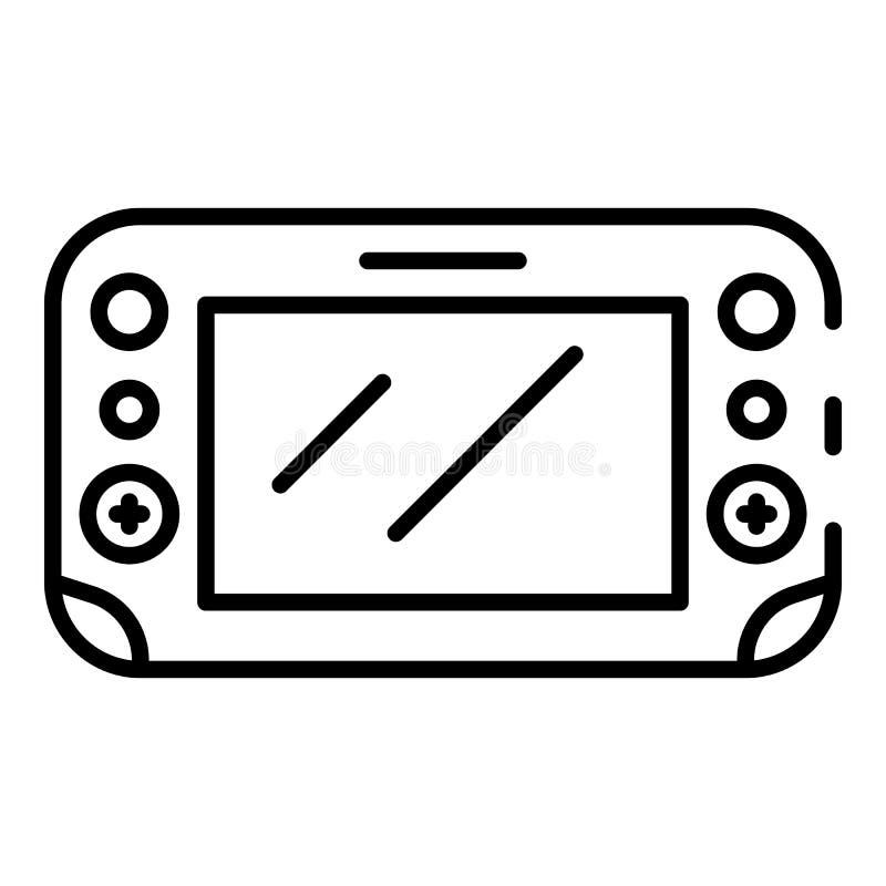 Display Gamepad Icon, Outline Style Stock Vector - Illustration of ... Display Gamepad Icon, Outline Style Stock Vector - Illustration of ...