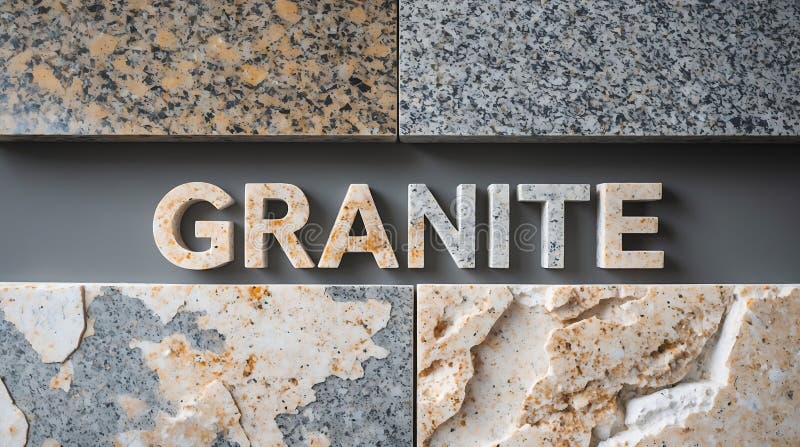 Textured Granite Design Showcasing Diverse Surface Patterns and ...