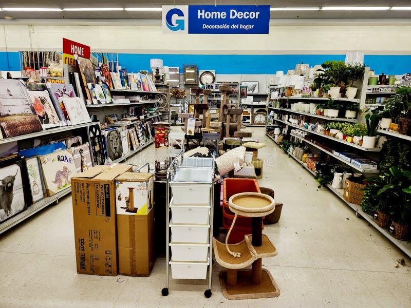 Display of Home Decor Items at Gabe S Store Editorial Stock Photo ...