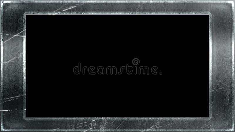 Display Interface Overlays. Picture Frame on Isolated Background ...