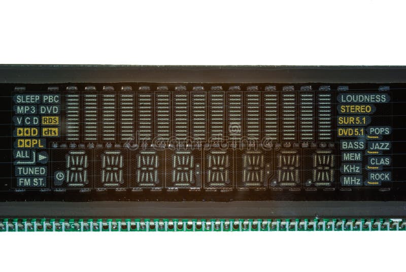 Display and Circuit Board with Schematic Stock Image - Image of drawing ...