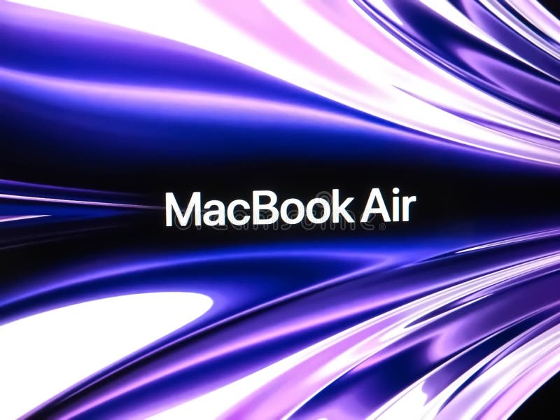 Display of MacBook Air Computer by Apple Editorial Photography - Image ...