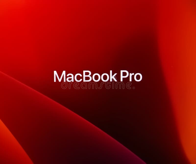 Display of MacBook Pro Computer by Apple Editorial Stock Image - Image ...