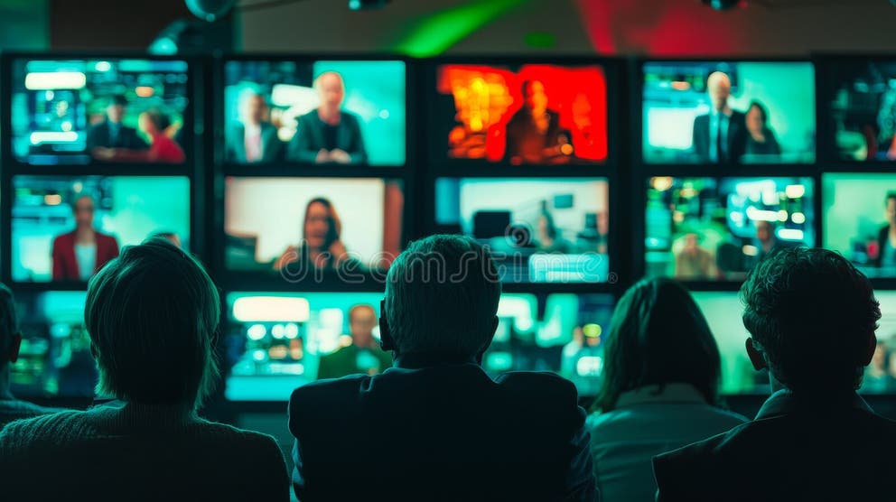 Display of Multiple TV Programs and News Channels in a Dynamic Collage ...