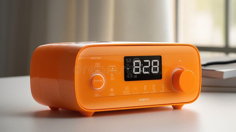 Display orange digital stock illustration. Illustration of friendly ...