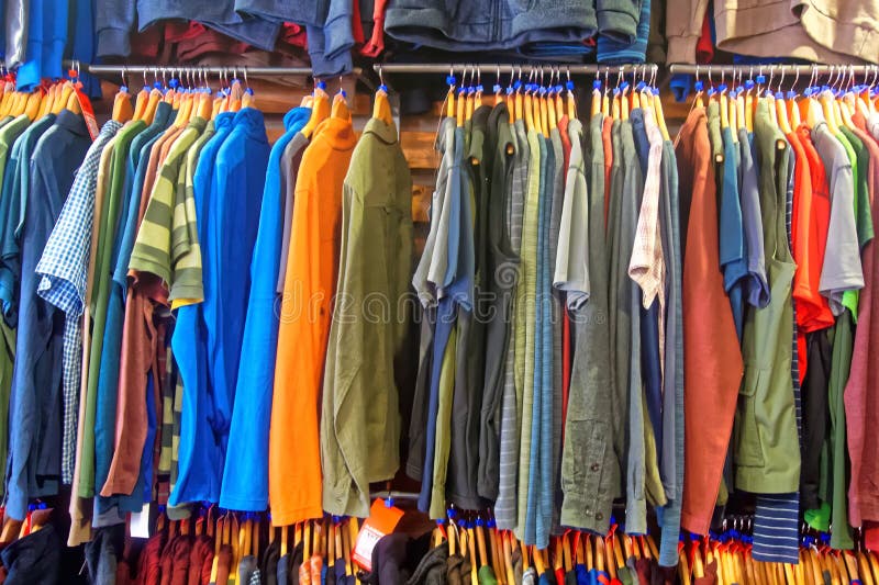 A Display of Outdoor Clothing. Editorial Stock Photo - Image of ...