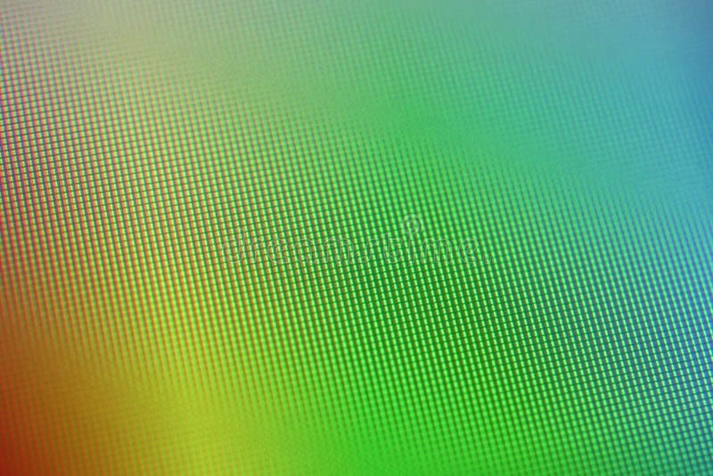Display Pixels Multi-colored Background. Stock Image - Image of display ...