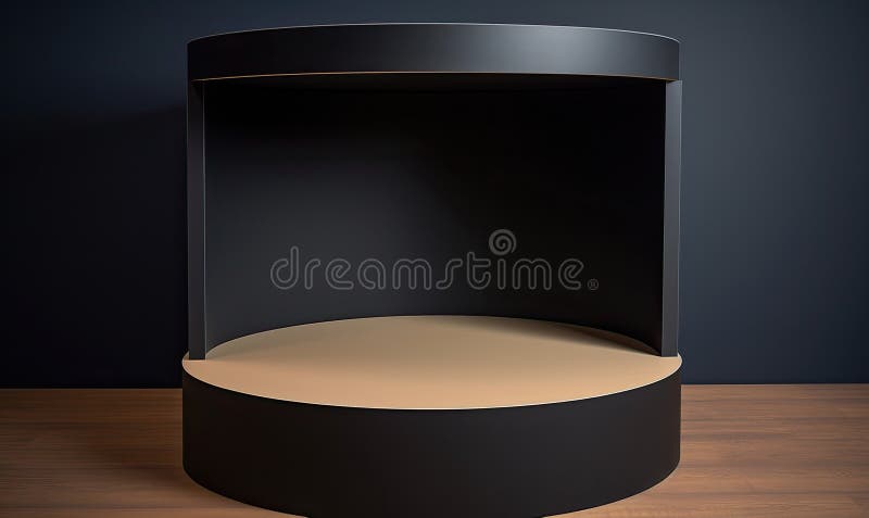 Display Product on Circular Podium Stand. Creating Using Generative AI ...