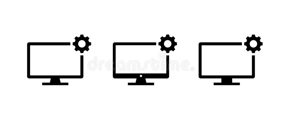 Monitor Configuration Symbol Stock Illustrations – 712 Monitor Configuration Symbol Stock ...